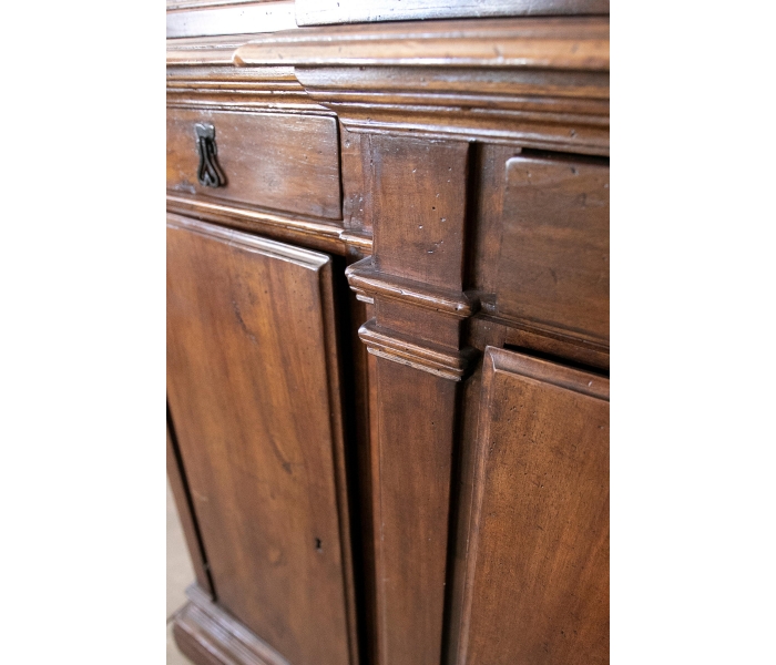 Spanish, solid wood wardrobe with doors and drawers iron locks