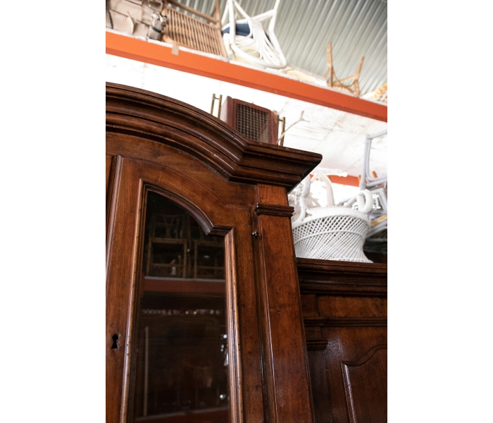 Spanish, solid wood wardrobe with doors and drawers iron locks